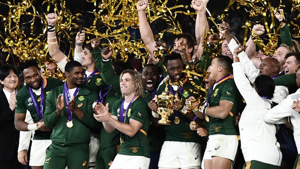Les Springboks, champions du monde, font face à une équipe de sélection ...